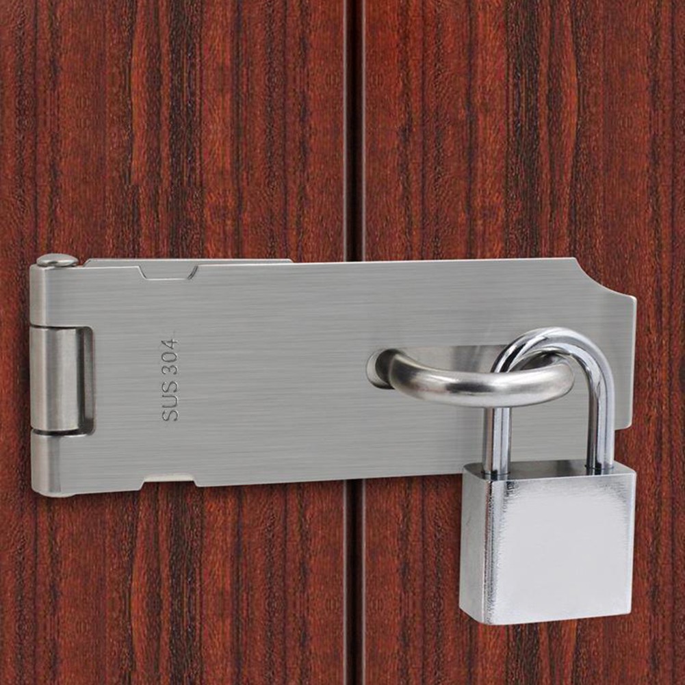 ⭐ BIG DISCOUNTS⭐ Burglar-proof Stainless Steel Door Clasp Lock Shed ...