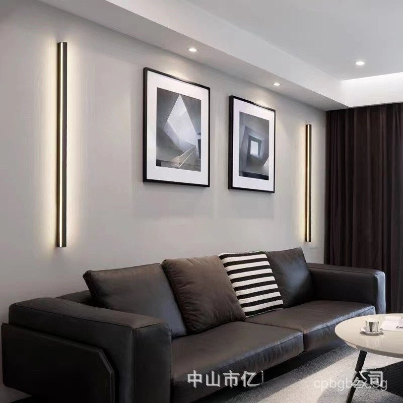 One-Word Wall Lamp Modern Minimalist Two-Side Luminous Wall Lamp ...