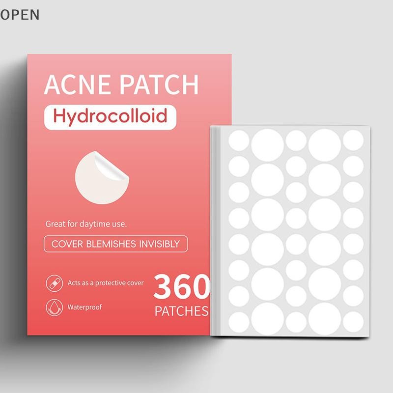 OP 360pcs Invisible Acne Patches Removal Pimple Anti-Acne Hydrocolloid ...
