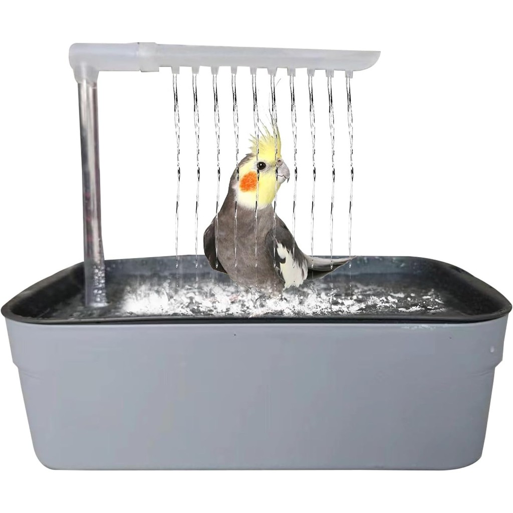 Bird Bathhouse Bathtub, Budgie Shower, Bath for Budgies, Bird Shower ...