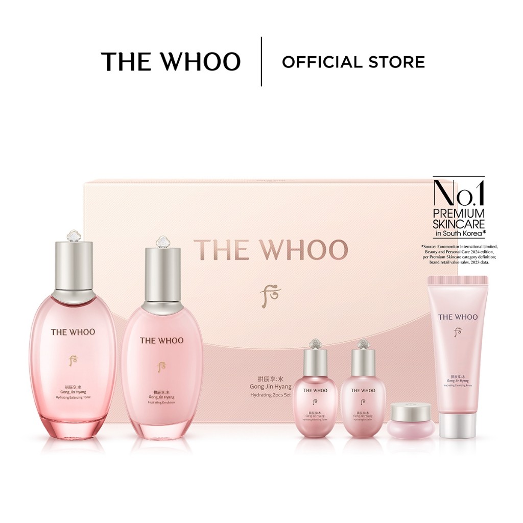 The Whoo: GongJinHyang Hydrating 2pcs Set | Shopee Singapore