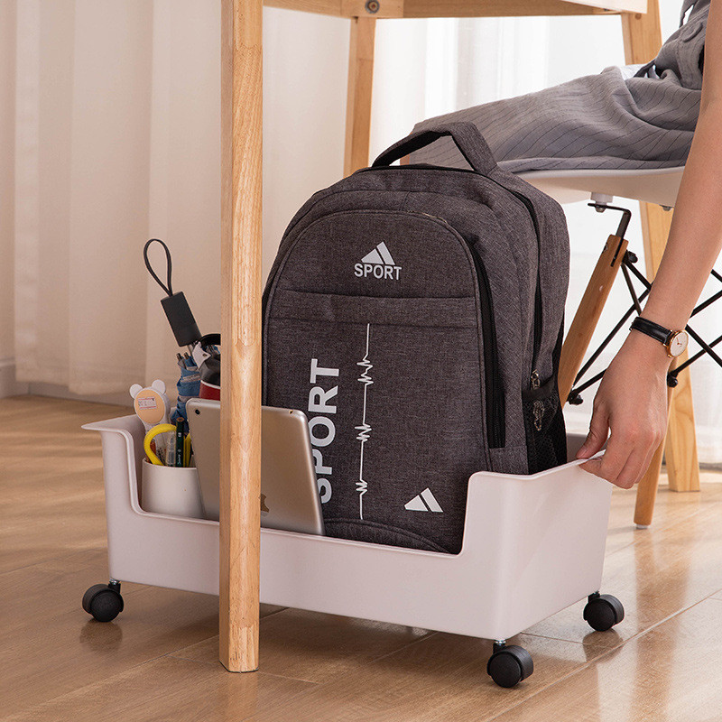 [48H Shipping] School Bag Storage Rack Student Under Desk Mobile ...