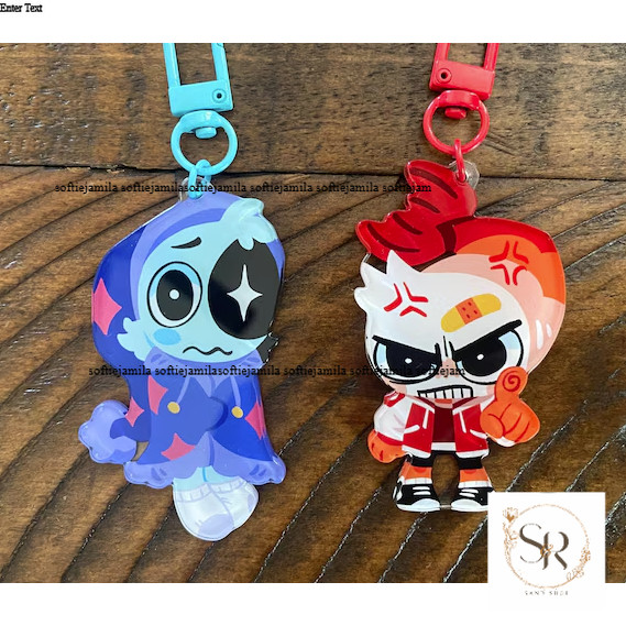 Dandy's World Keychain | Pebbles, Dandy, Helly, sprouts, Cosmo, goob ...