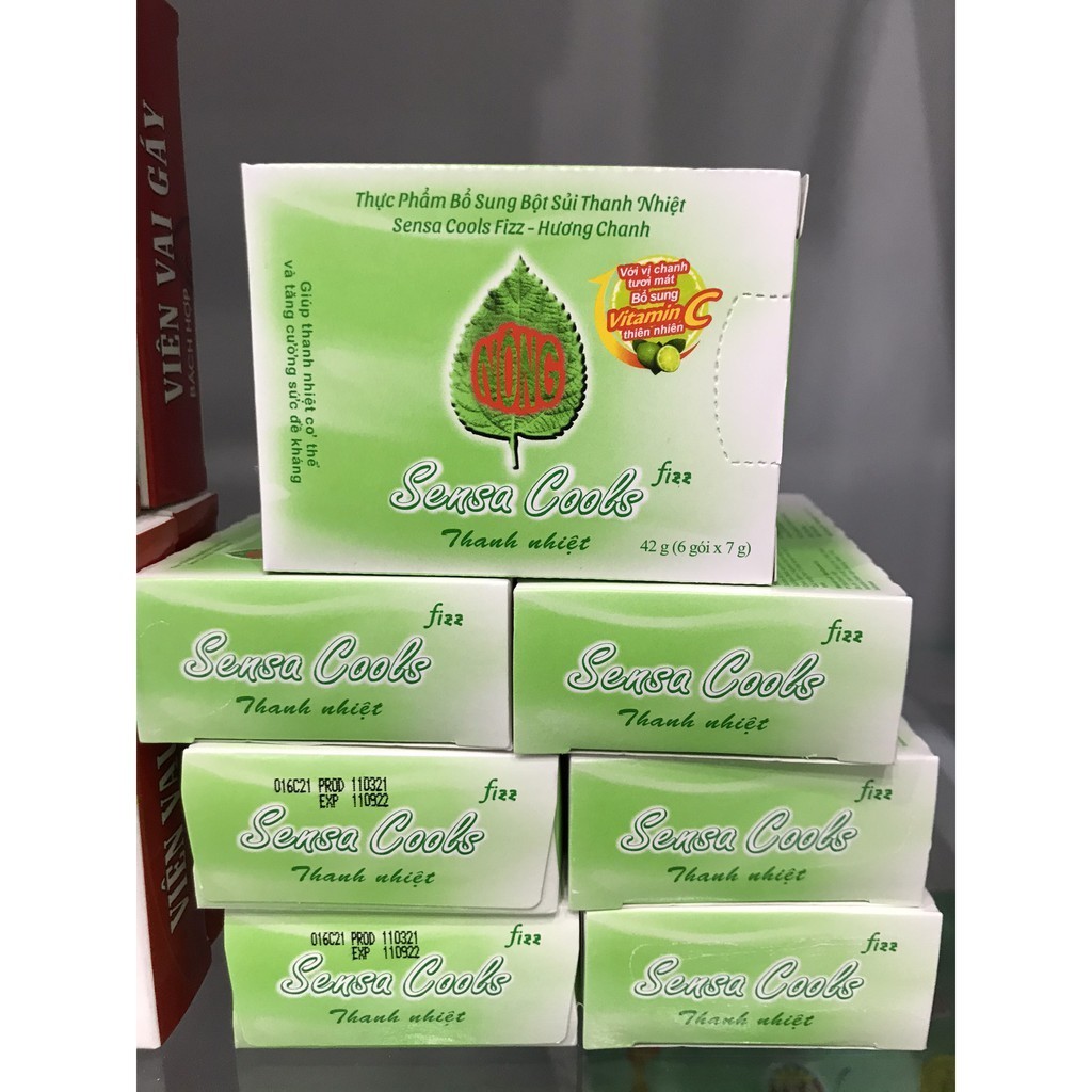 Sensa Cools Enesis effervescent powder helps cool the body and increase ...