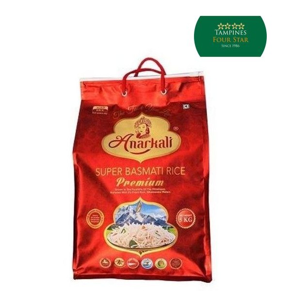 Anarkali Super Basmati Rice 5kg | Shopee Singapore