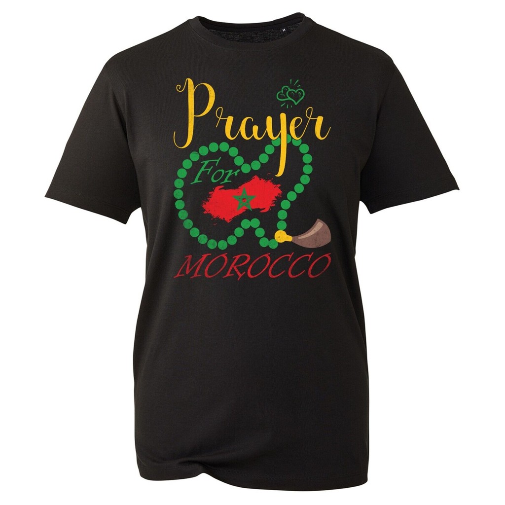 Prayer For Morocco T-Shirt Natural Disaster Earthquake Marrakesh ...