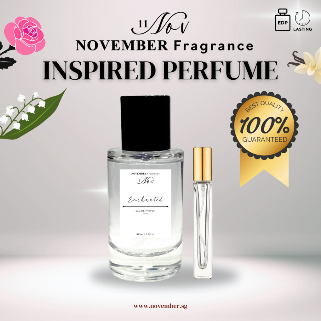 November Fragrance ENCHANTED Inspired Perfume EDP Travel Gift Long ...