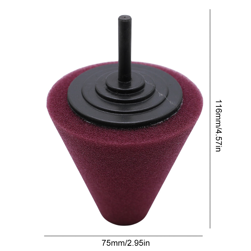 Burnishing Ball Polishing Cone Detailed Scratch Polishing for Car Tire ...