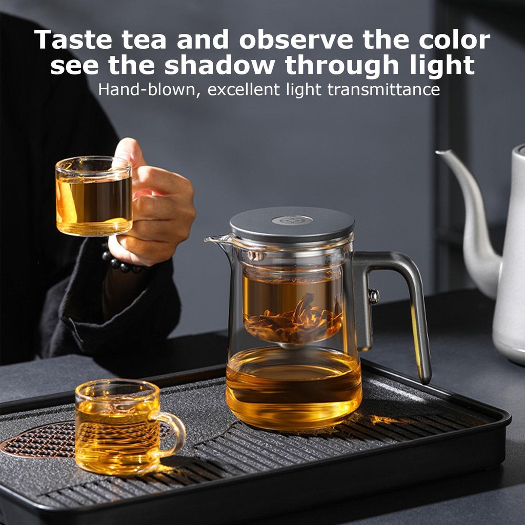 Tea Infuser Pot Leakage Proof Tea Infuser Kettle Anti-Scalding Handle ...