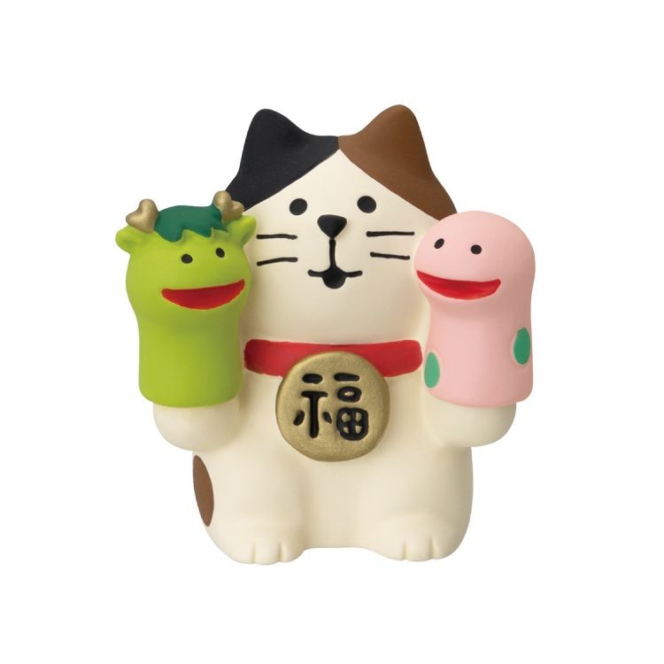 Japan DECOLE Concombre Year Of The Snake Series Doll/Cat Hand Puppet/Dragon eslite | Shopee ...