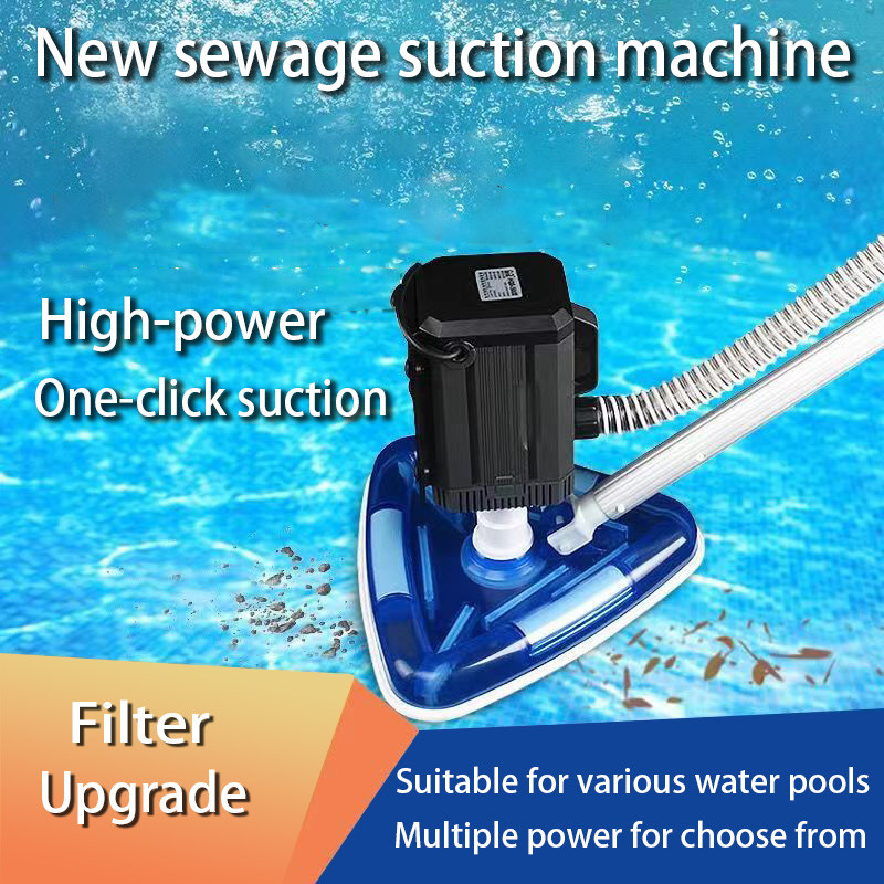 55W Swimming Pool Vacuum Suction Pump Pool Vacuum Cleaner Water Vacuum ...