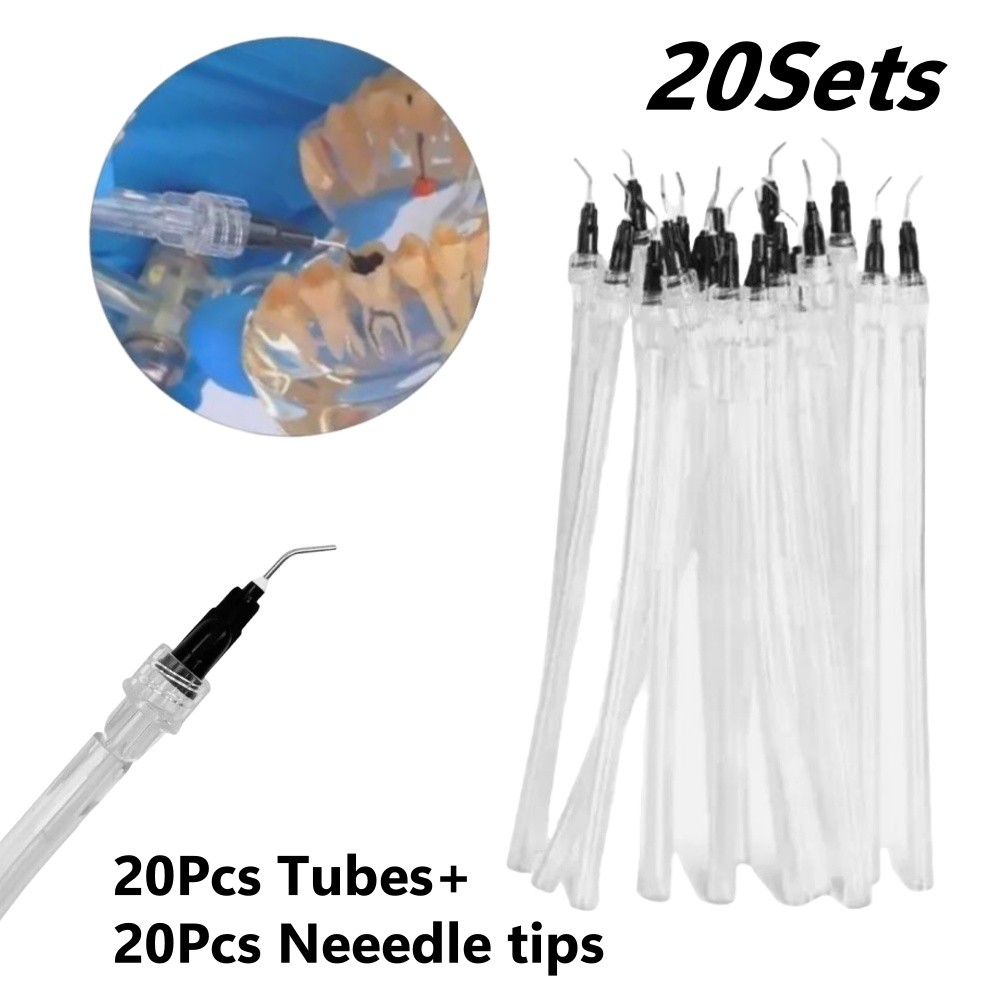 20Sets Dental Medical Disposable Saliva Ejectors Aspirator Suction ...
