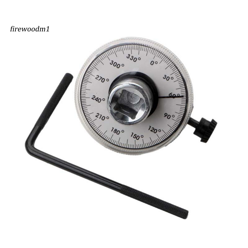 [Fe] Torque Angle Meter Pointer Dial 360-degree Scale Torque Meter 1/2 ...