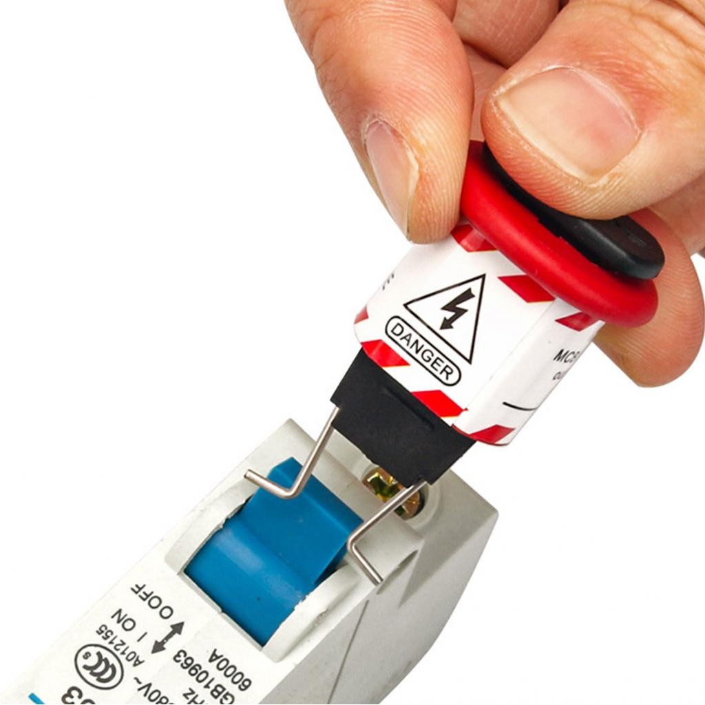 Supergoodsales 5x Miniature Breaker Lock Pin Out Circuit Lockout Device ...