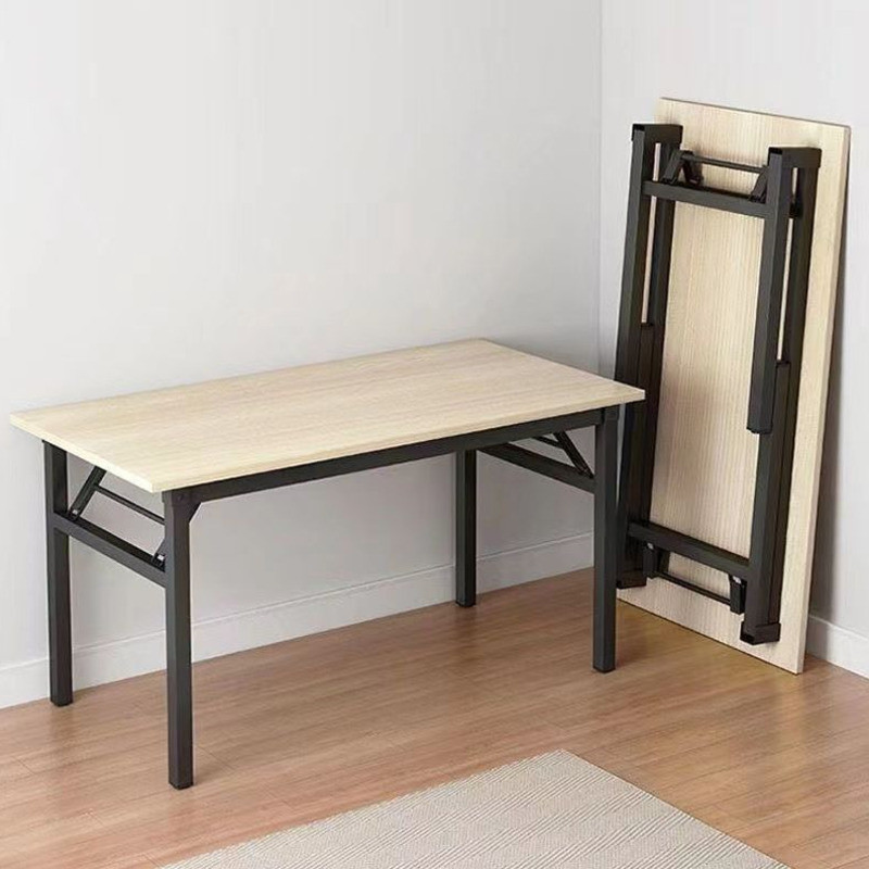 LY&7Foldable Folding Computer Dining Study Tables Long Training Table ...