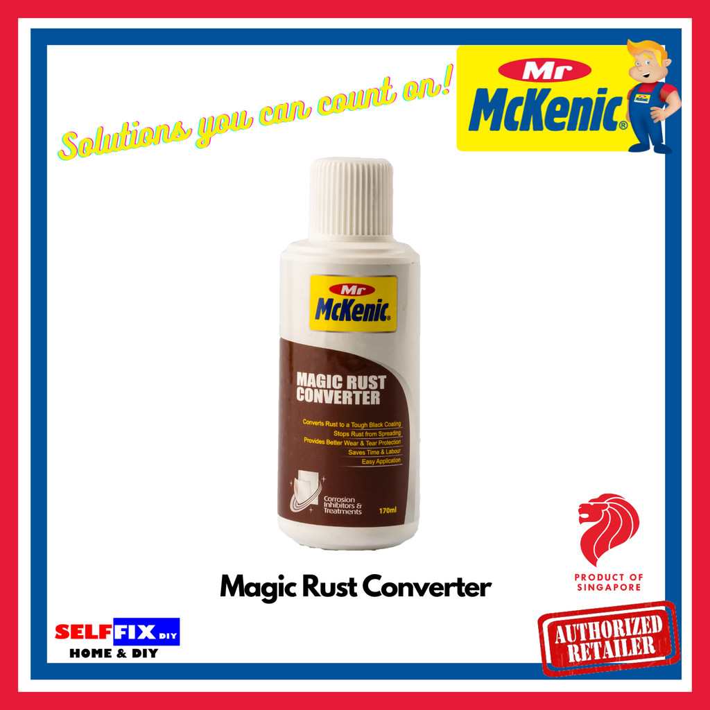 Mr Mckenic Magic Rust Converter 170ml - Stop Rust Corrosion - Convert ...
