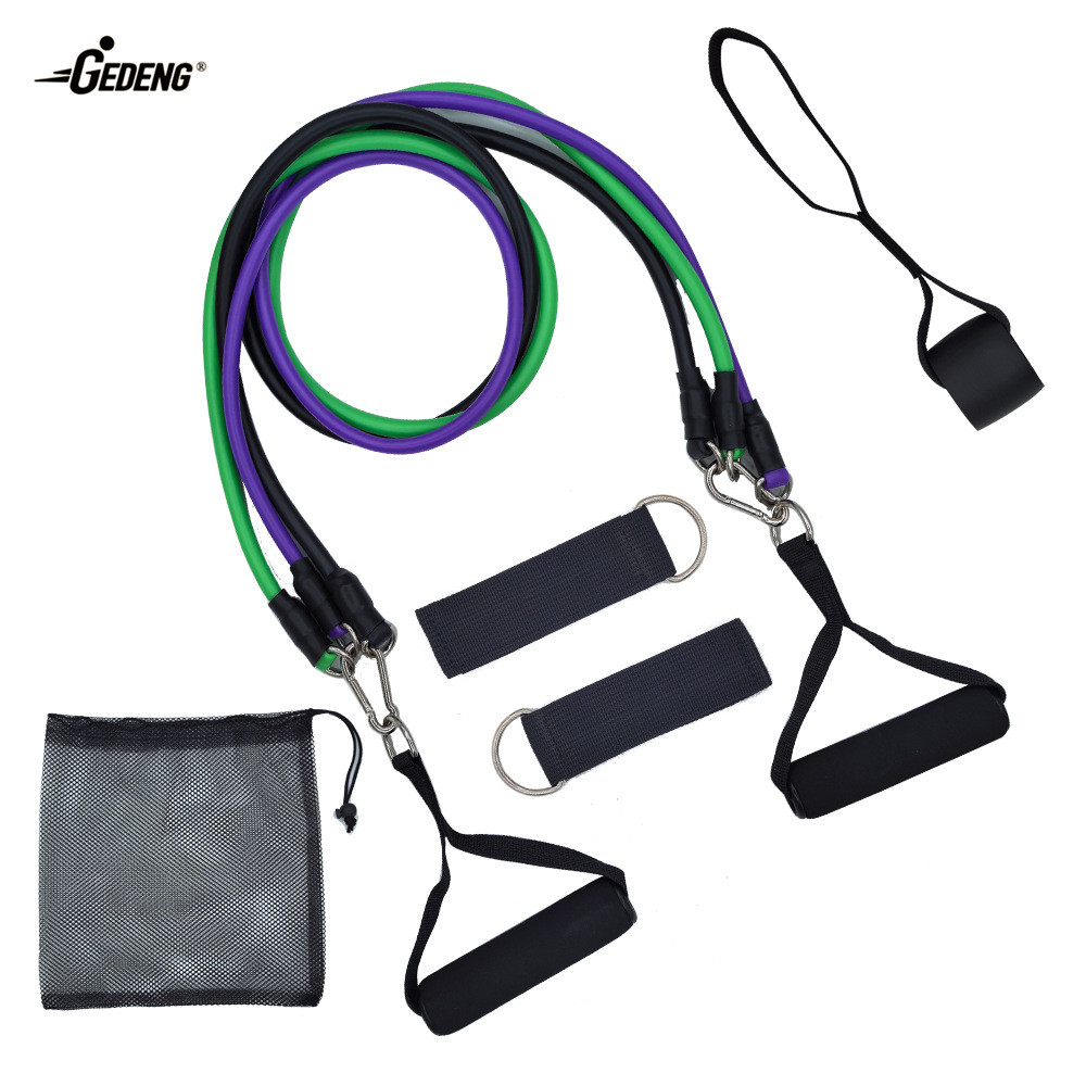 Multifunctional Pedal Combination Tension Rope Set Soft Rubber Elastic ...