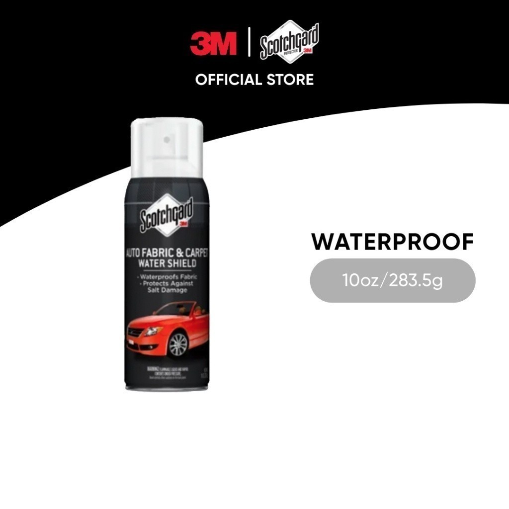 3M™ Scotchgard™ Auto Fabric & Carpet Water Shield, Spray, 10 oz (283.5 ...