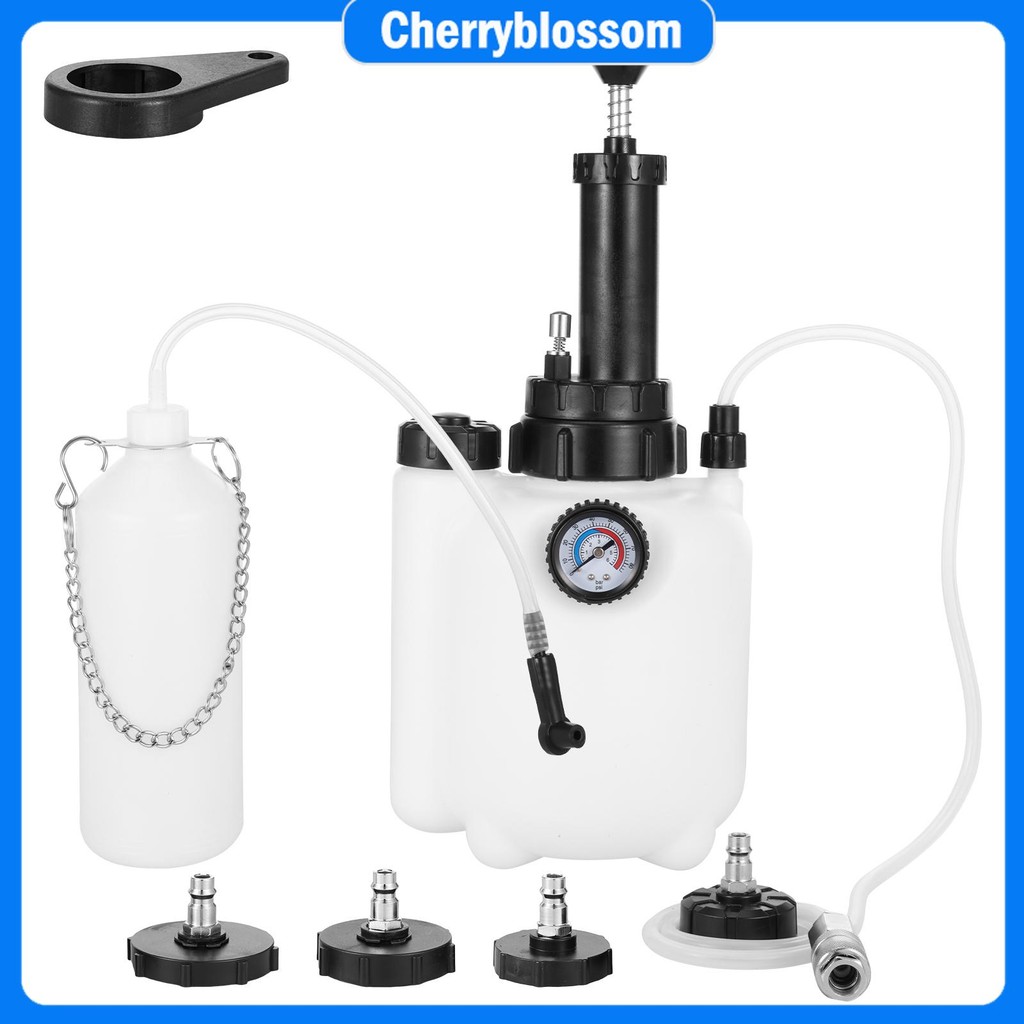 3L Manual Brake Bleeder Kit One Person Brake Bleed Vacuum Pump Kit with ...