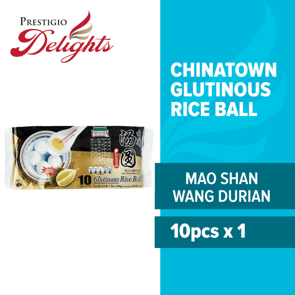 Chinatown Glutinous Rice Ball - Mao Shan Wang Durian - Frozen | Shopee ...