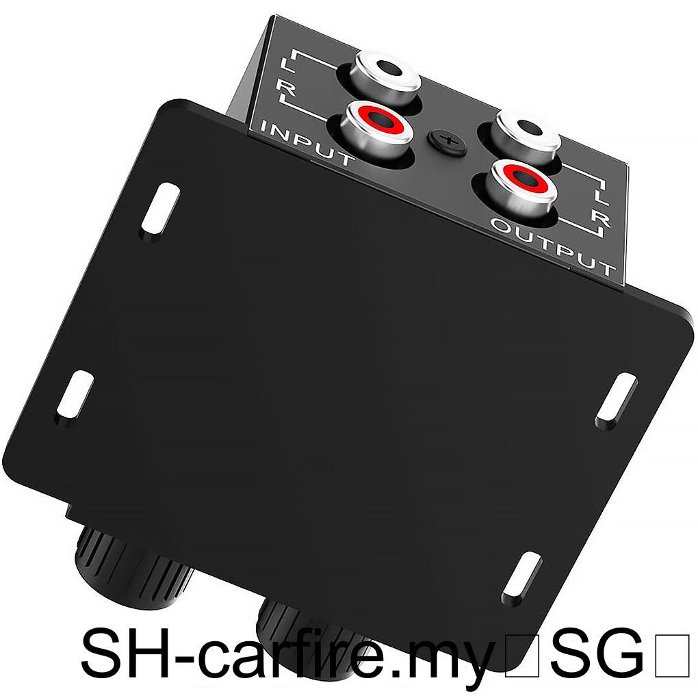 Car Speaker Amplifier RCA Interfaces Gain Bass Control Power Level ...