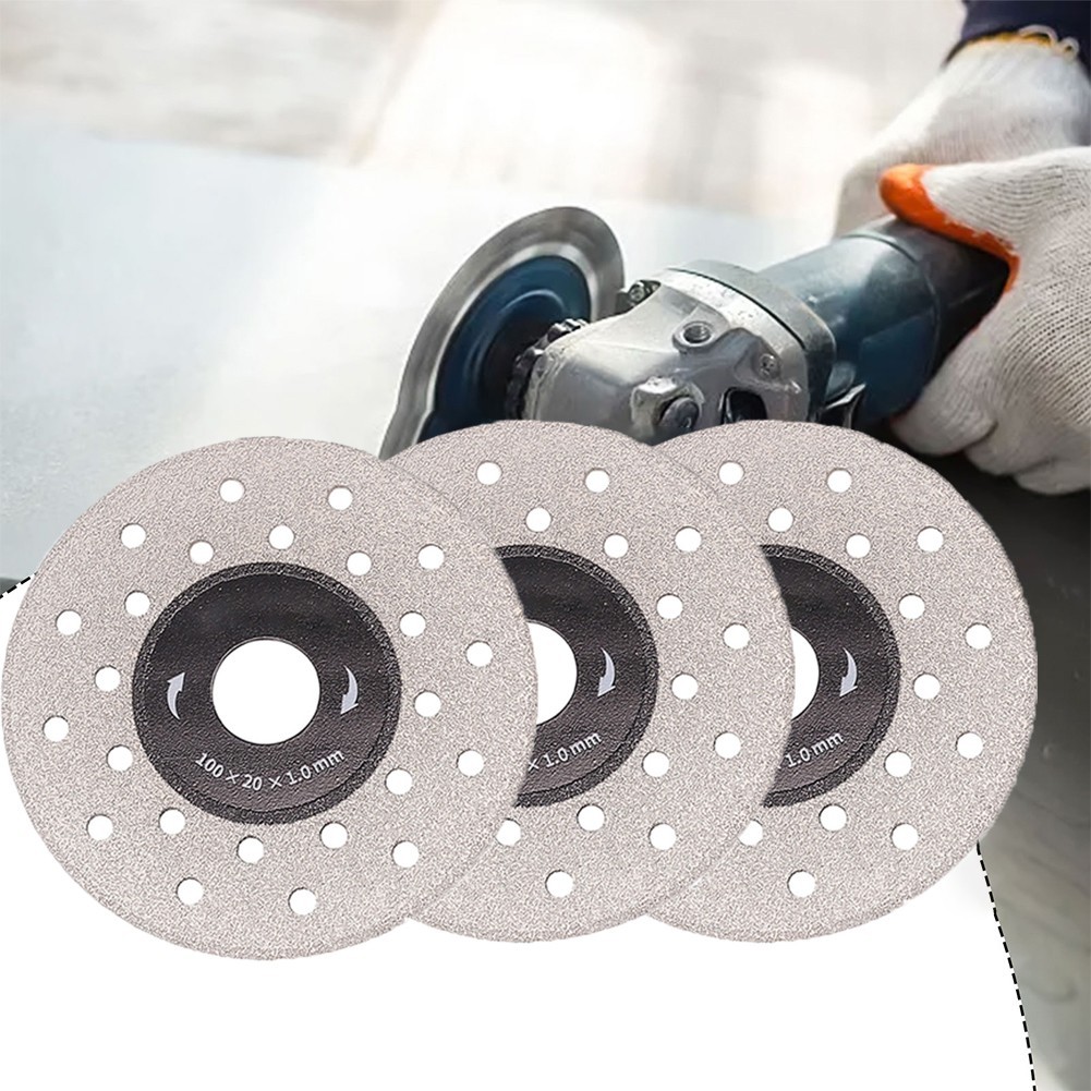 3PCS 100mm Rock Slab Cutting Disc Emery Saw Blade Grinding Disc ...