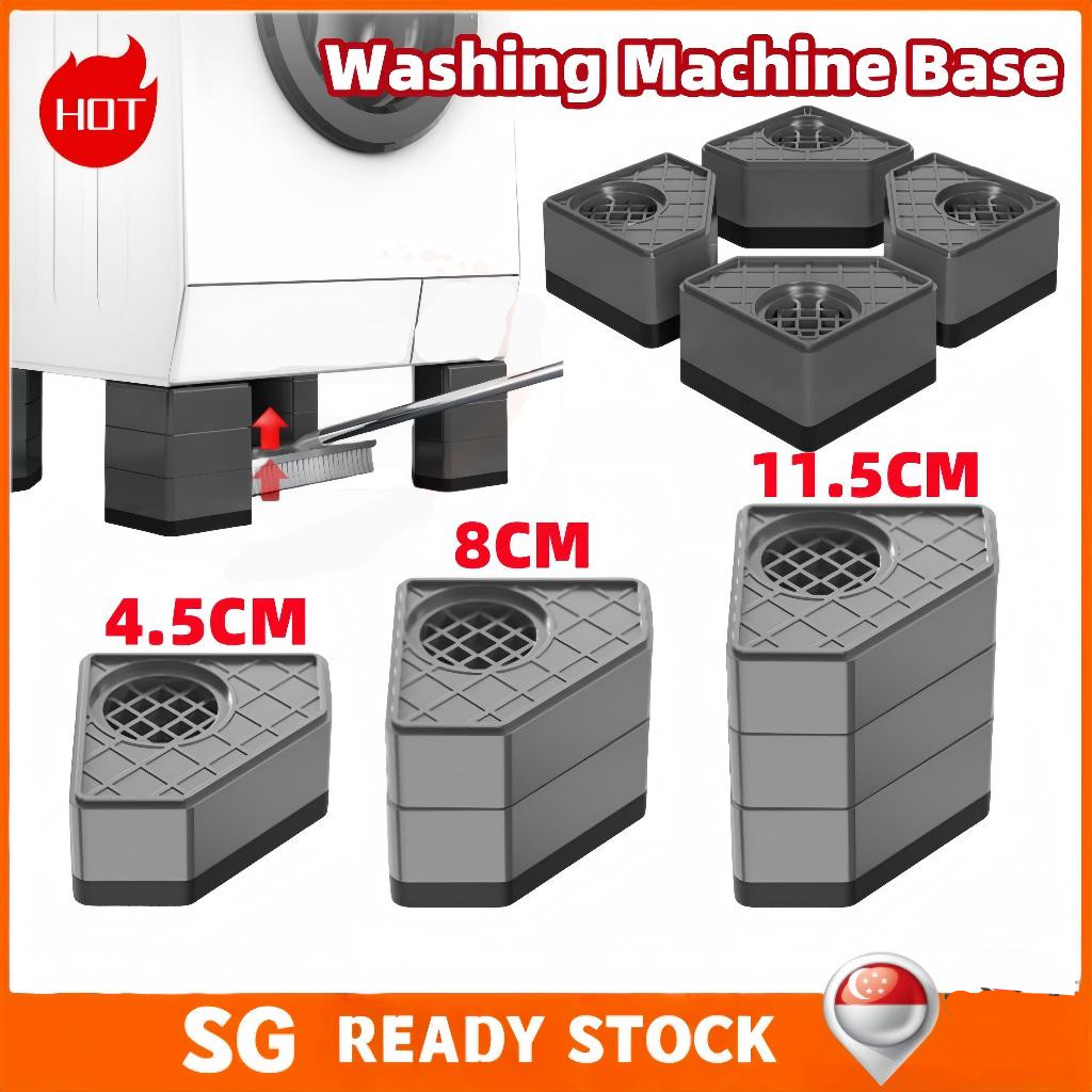 [SG Stock]4pcs Washing Machine Base Shock Noise Canceling Washing ...