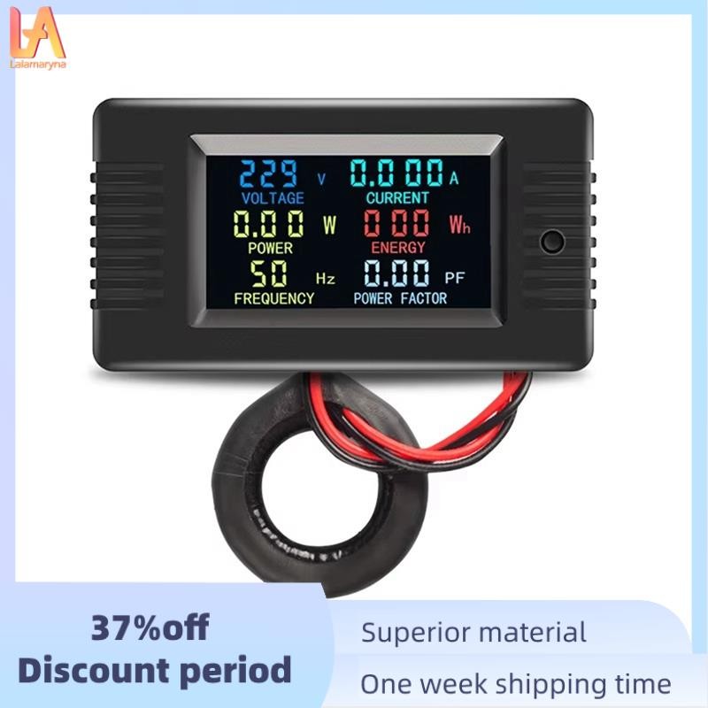 PZEM-022 Digital Smart Energy Meter Single LCD Display Color Screen ...