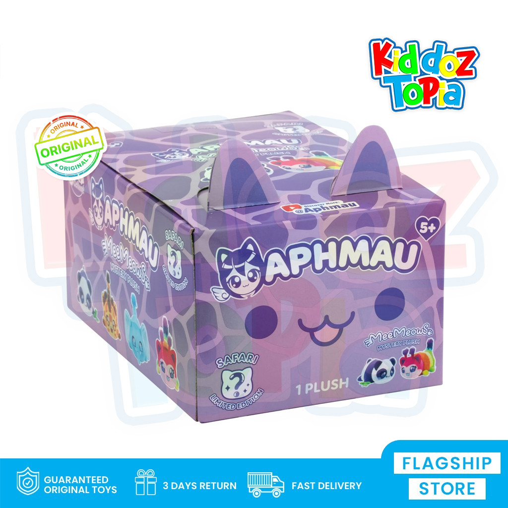 Aphmau S1 MeeMeows MINI Mystery 6Inch Plush 65555-BT | Shopee Singapore