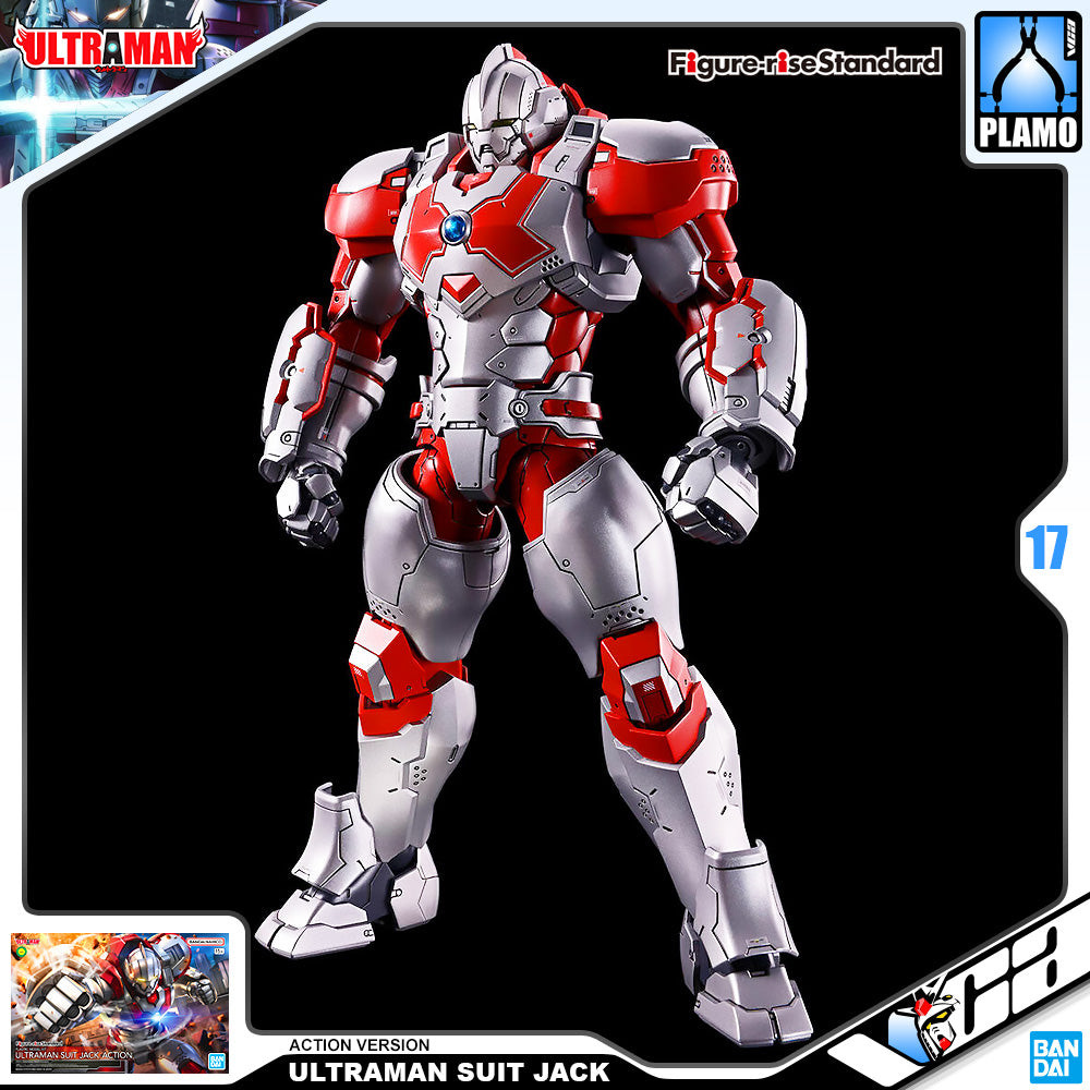 ⭐ BANDAI FIGURE RISE STANDARD FRS ULTRAMAN SUIT JACK ACTION VER MODEL ...