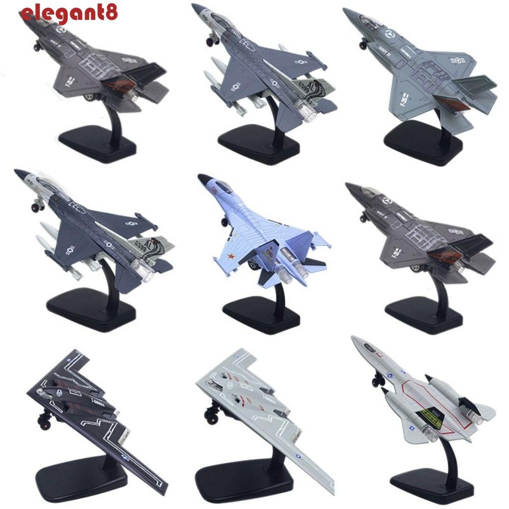 ELEGANT Fighter Aircraft Toy, with Light Sound Pullback & Go Aviao ...
