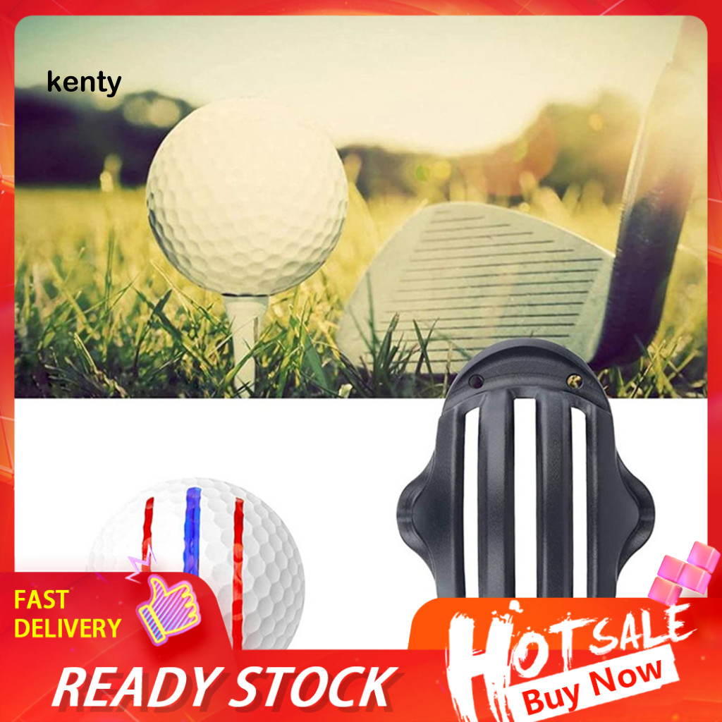 kT Golf Ball Marker Innovative Golf Ball Alignment Aid Premium Golf ...
