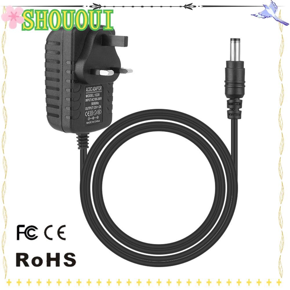 SHOUOUI AC/DC Adapter 5V 12V 1A 2A 3A 100-240V CCTV Camera LED Strip ...