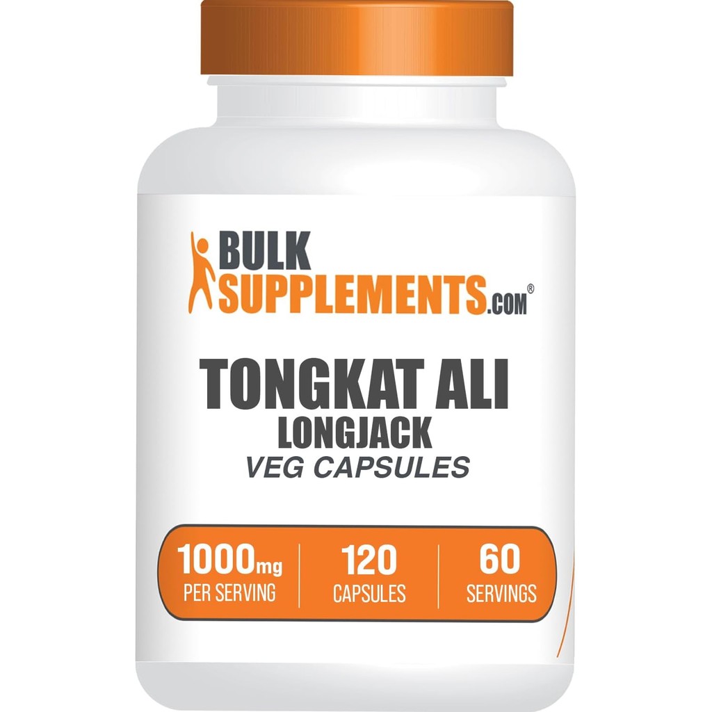 BulkSupplements.com Longjack Extract Capsules - Tongkat Ali Extract ...