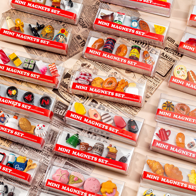 ins Nordic Grocery Store Simulation Miniature Candy Toy Refridgerator ...