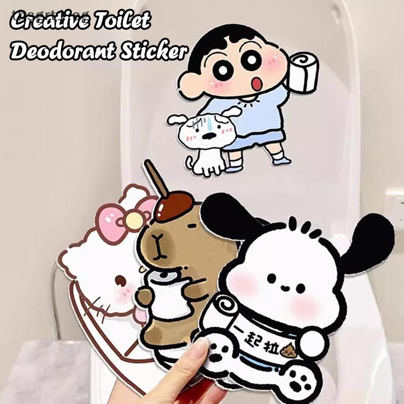 [Thsgrt] Hello Kitty Deodorant Self-Adhesive Sticker Capybara Crayon ...