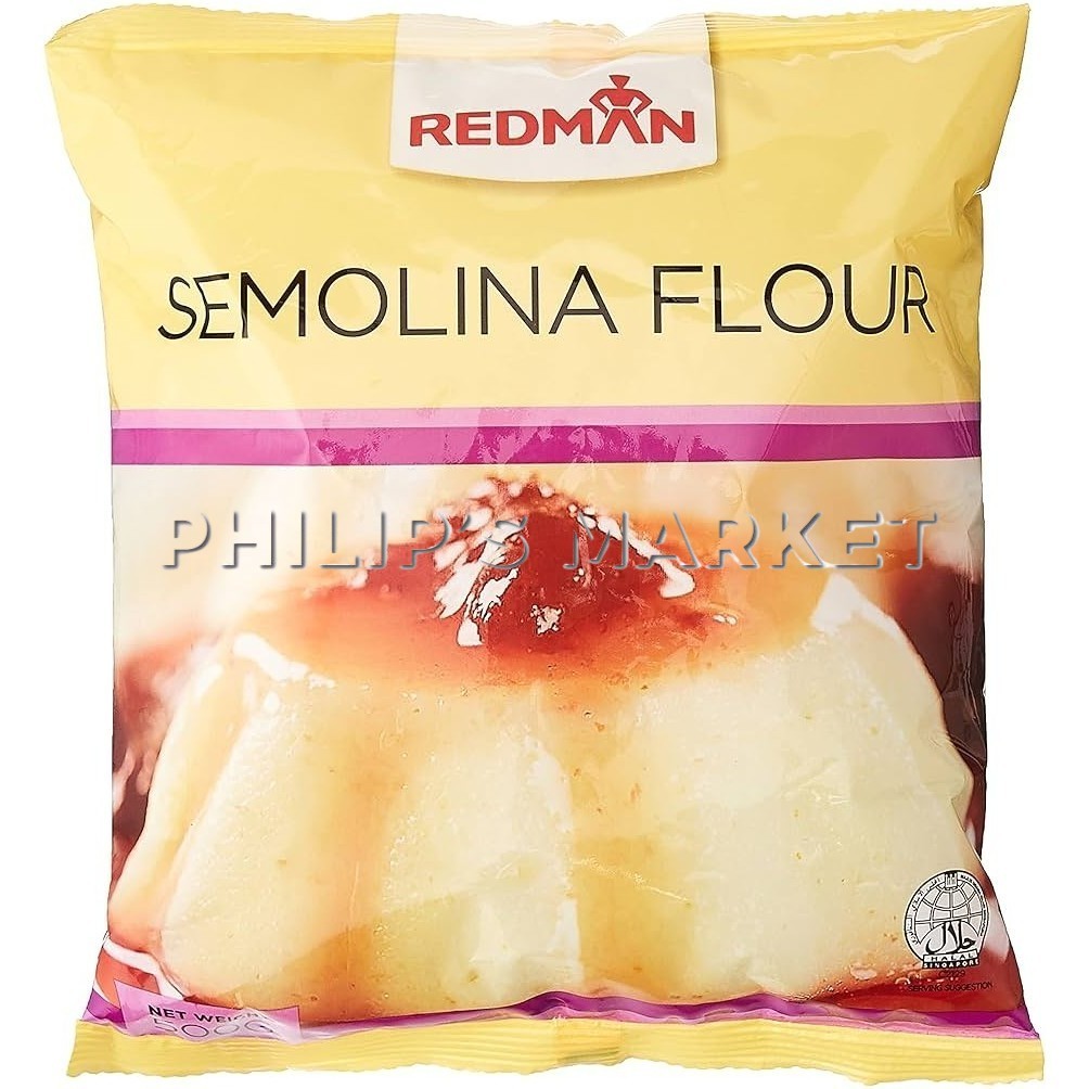 (Expiry 11 Mar 2025) RedMan Semolina Flour 500g | Shopee Singapore