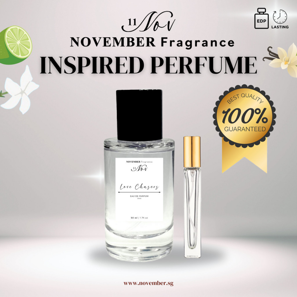 November Fragrance LOVE CHASER Inspired Perfume EDP Travel Gift Long ...