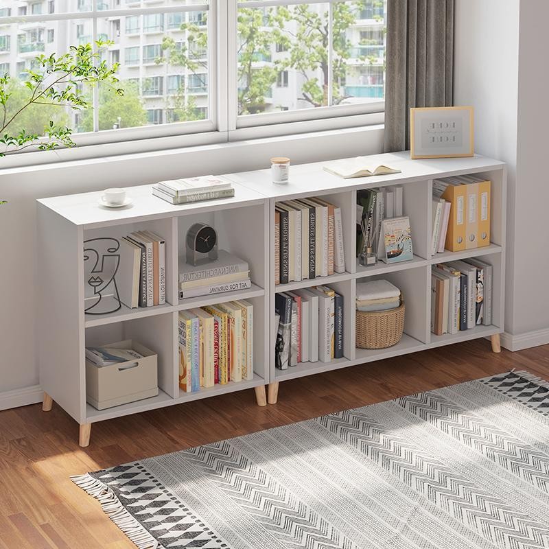 Bookcase Locker Living Room Partition Simple Bay Window with Legs ...