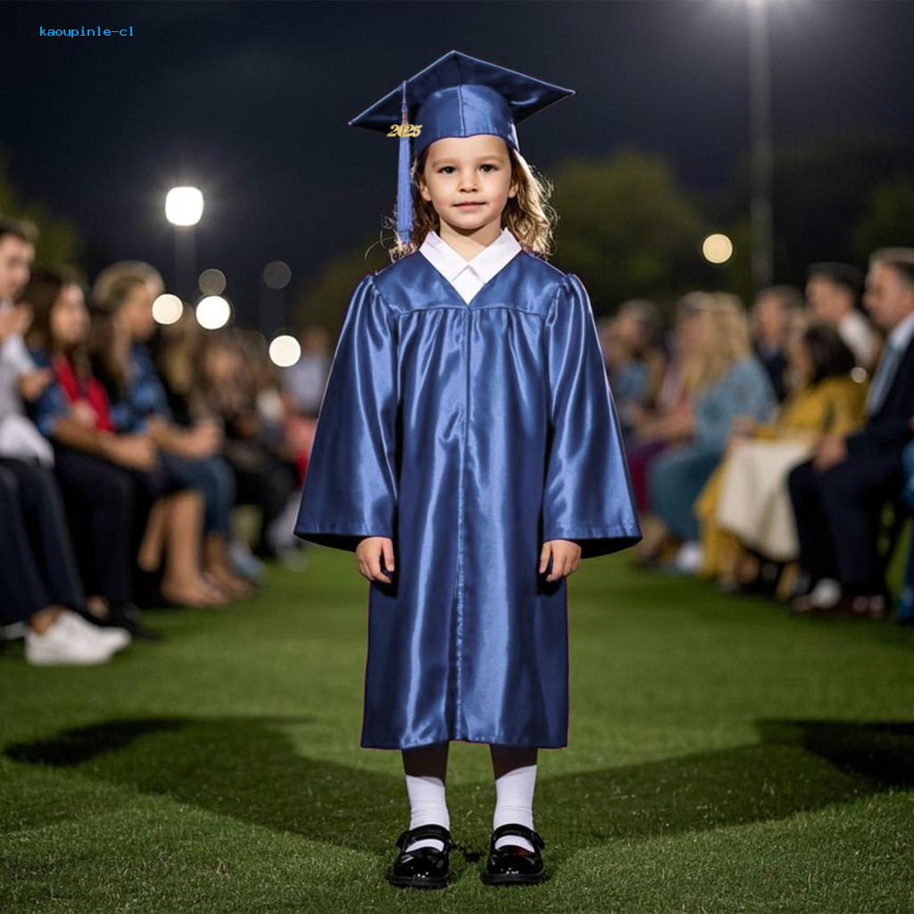 KPL Matte Graduation Attire Graduation Cap and Gown Set Kids Graduation ...