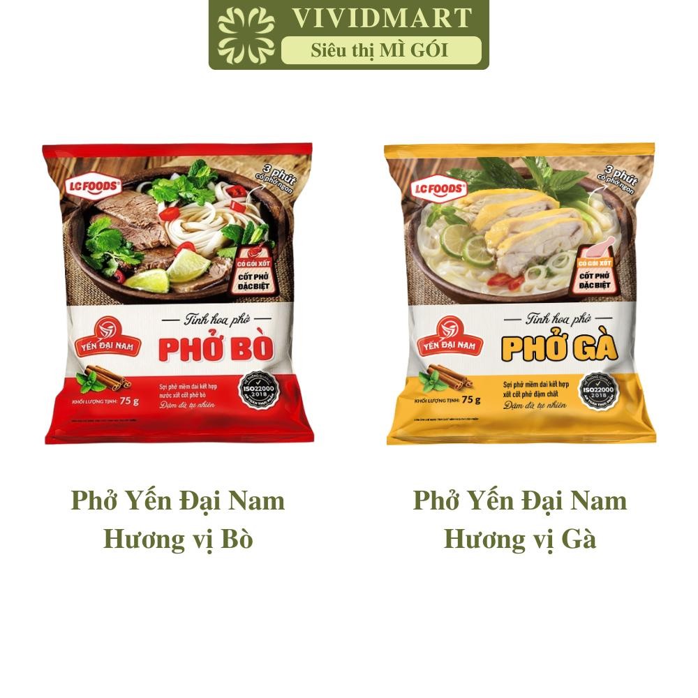 [RETAIL PACKAGE] - LC Foods - Dai Nam Bird's Nest Pho 2 flavors ...