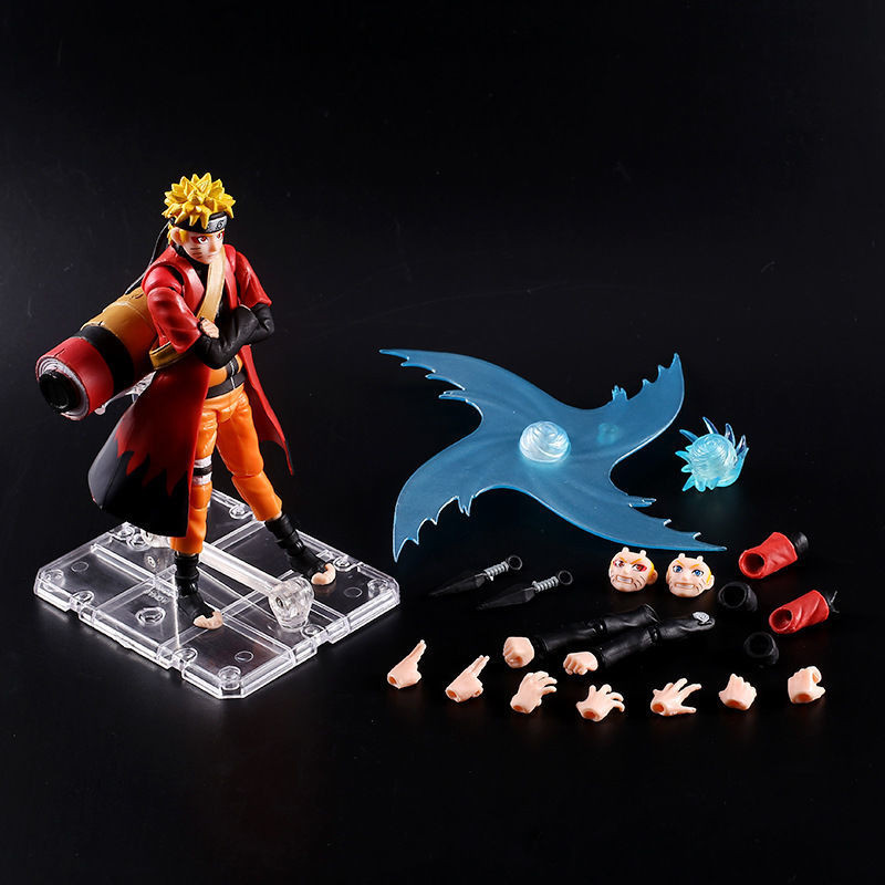[2662Positive Review]Naruto Shippuden Anime Figure SHF Uzumaki Naruto ...