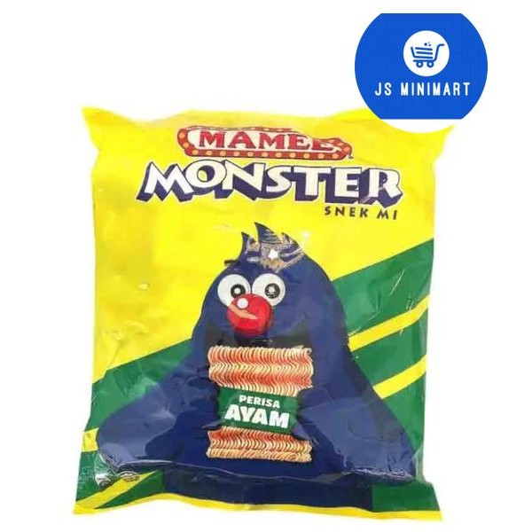 Mamee Monster Chicken Flavour Snack Noodles 25g | Shopee Singapore