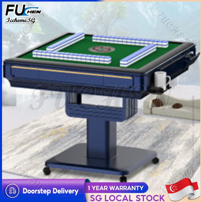 【XH】FUCHEN Foldable Automatic Mahjong Table ( 3rd Gen Roller Coaster ...