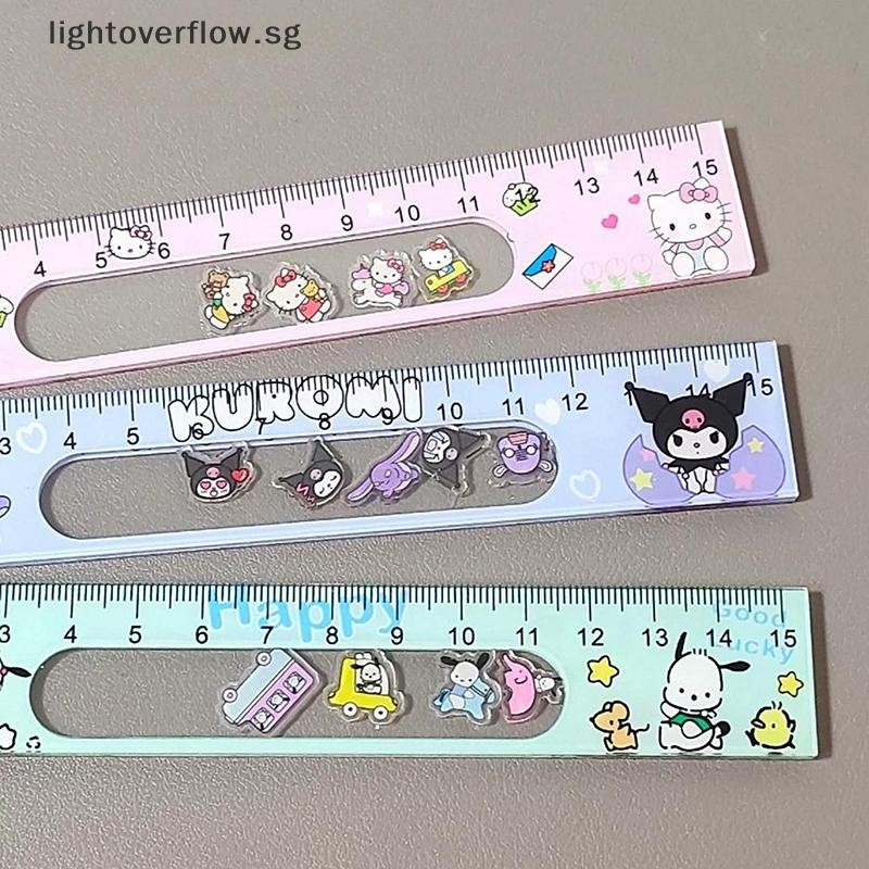 [lightoverflow] 15cm Sanrio Hello Kitty Kuromi Pochacco Cute Cartoon ...