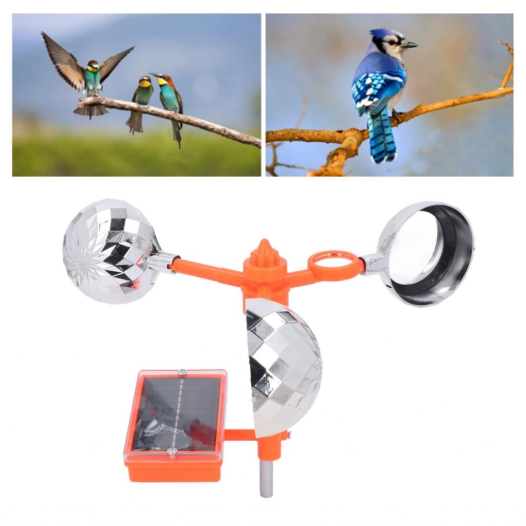 Supergoodsales Bird Deterrent Device Birds Reflect Visual and Sound ...