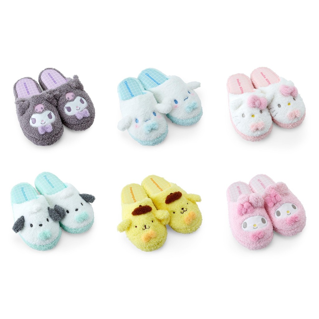 [Sanrio] Face-shaped slippers Kuromi approx. 25cm 287539 ,Kuromi ...