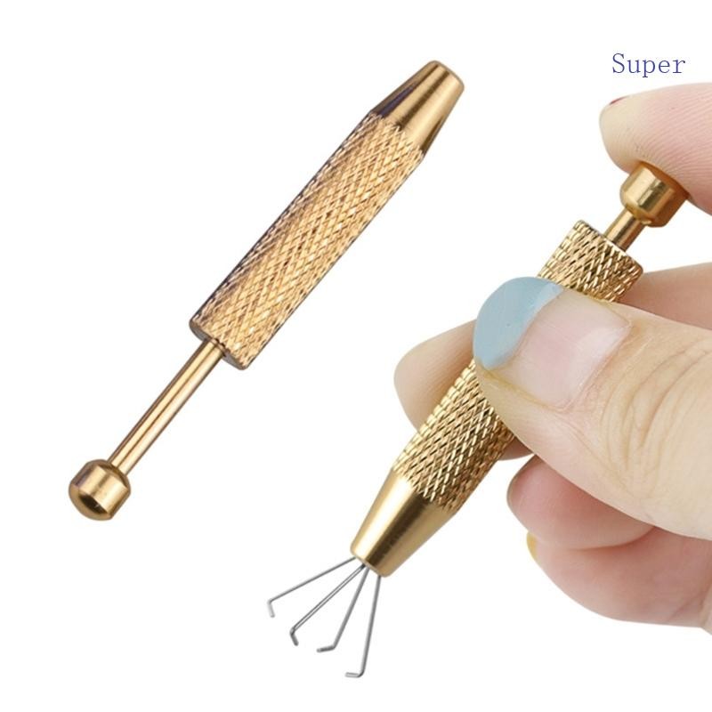 Super Stainless Steel 4 Claw Pickup Tool for Small Parts Pickup Metal ...