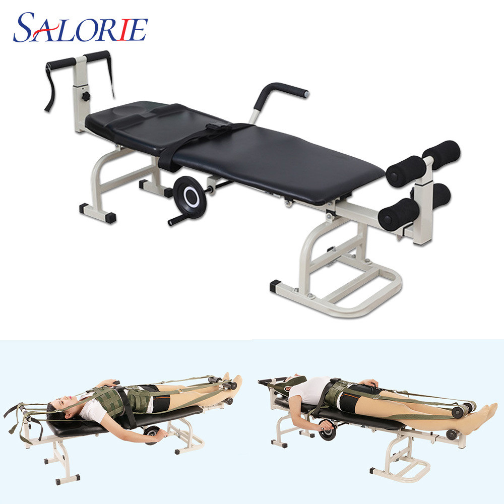 Cervical Spine Lumbar Traction Bed Body Stretching Device Lumbar disc ...