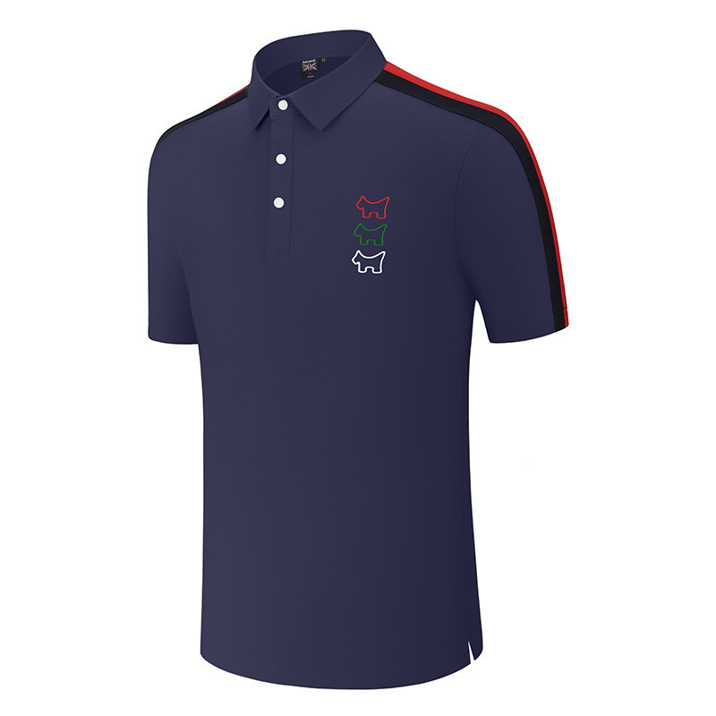 SCO Golf Polo Sports men's golf T-shirt short sleeve cr0511 _ from ...